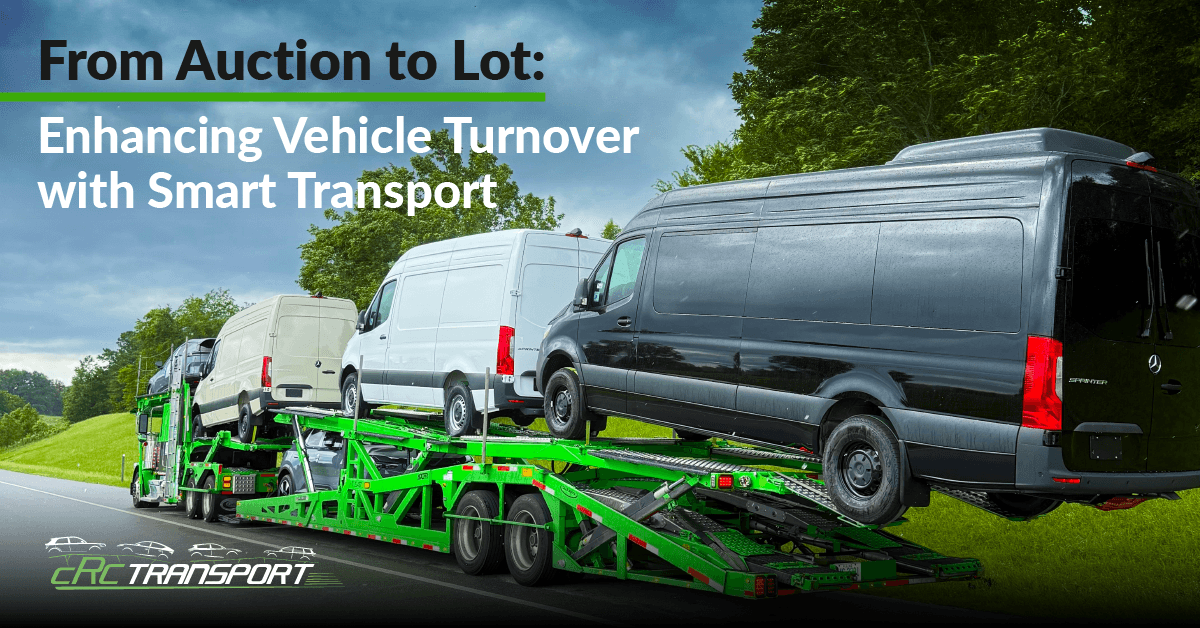 Optimized Auction-to-Lot Car Transport - Enhancing Dealership Turnover